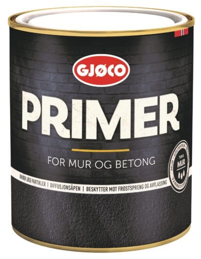 GJØCO PRIMER MUR/BETONG 23 0,75LTR - Insbo.no