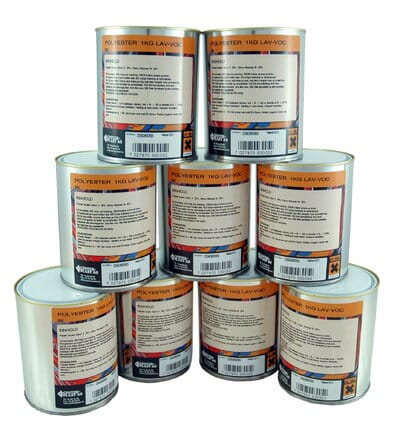 NORPOL POLYESTER 1KG - Insbo.no